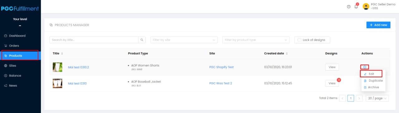 FAQs - English Version - PGPrints