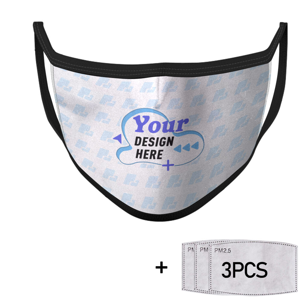 Black-border Face Mask - PGPrints