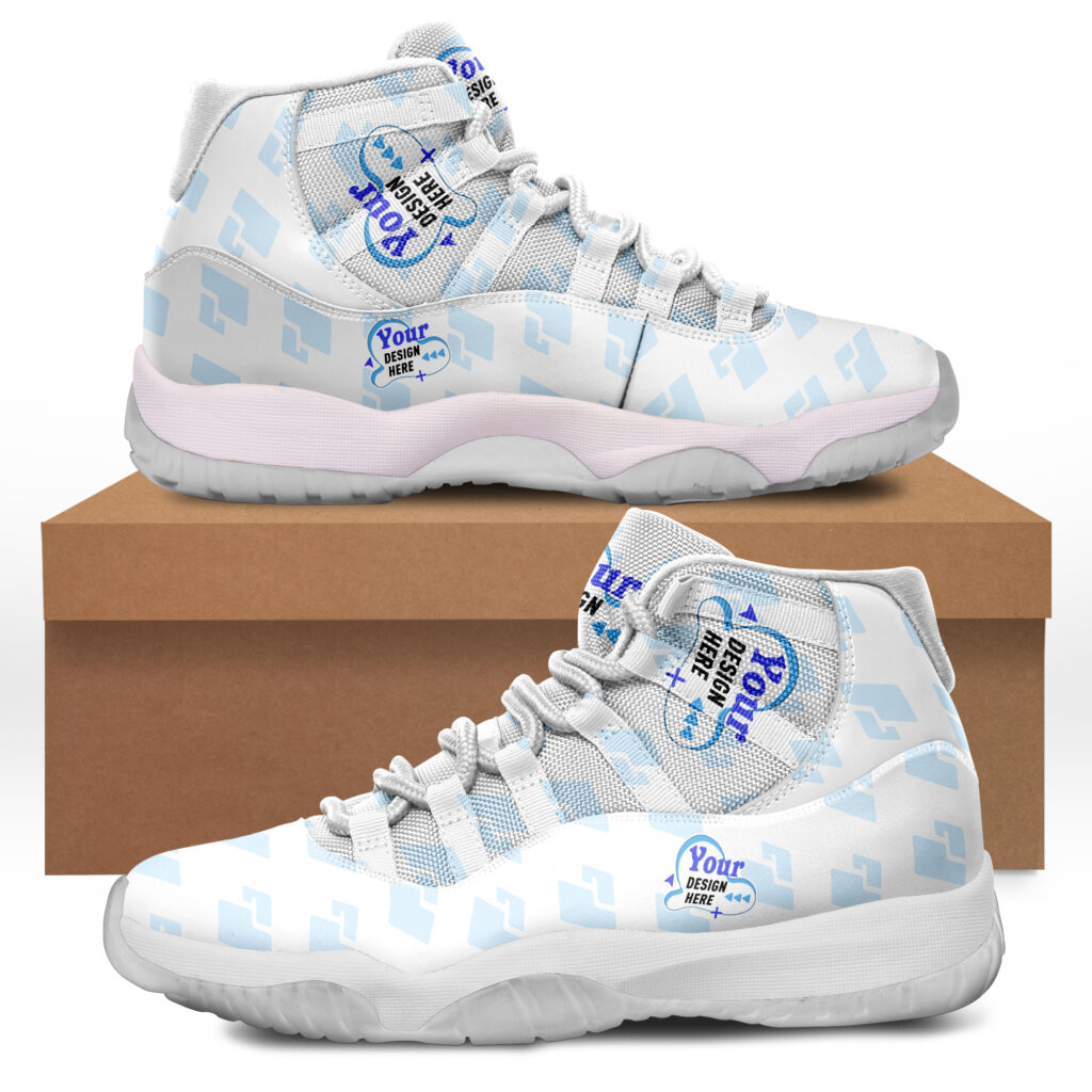 White J11 Shoes - PGPrints