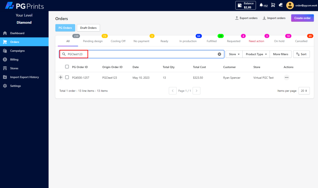 How to place orders with PGPrints - PGPrints