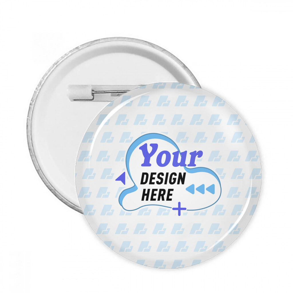 PVC Button Pin - PGPrints