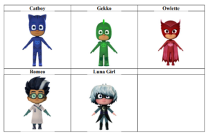 PJ MASKS - PGPrints