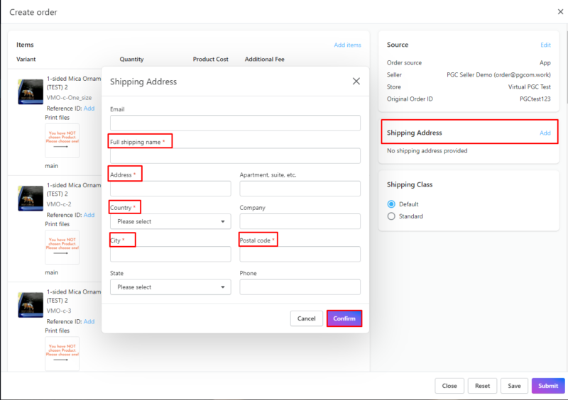 How to place orders with PGPrints - PGPrints