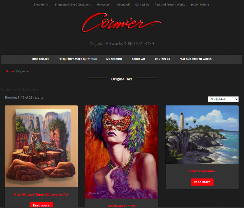 WILFRED HARMON CORMIER - PGPrints