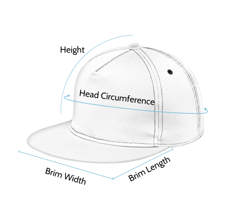 2D Embroidered Two-tone Cap - PGPrints