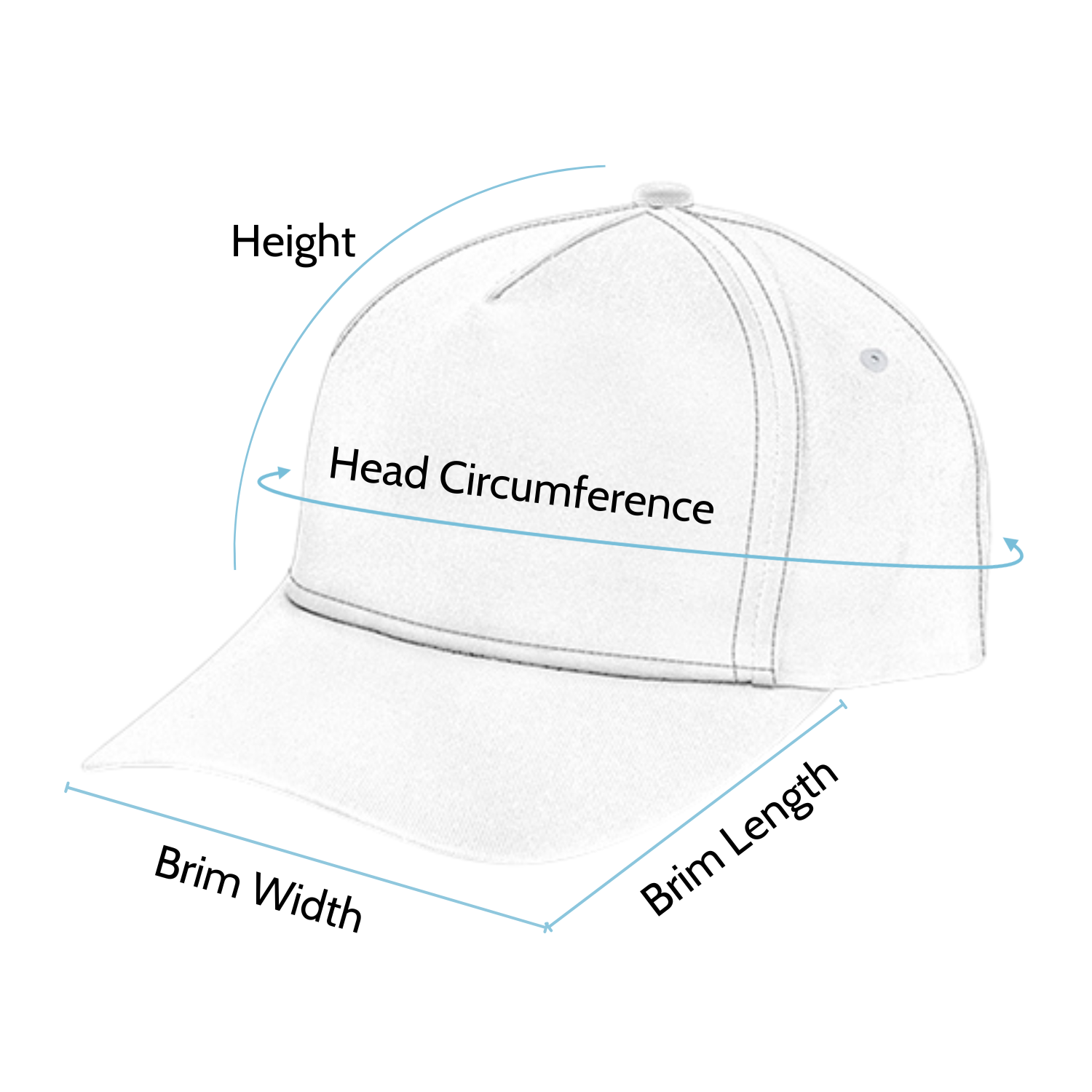 2D Embroidered Cap - PGPrints