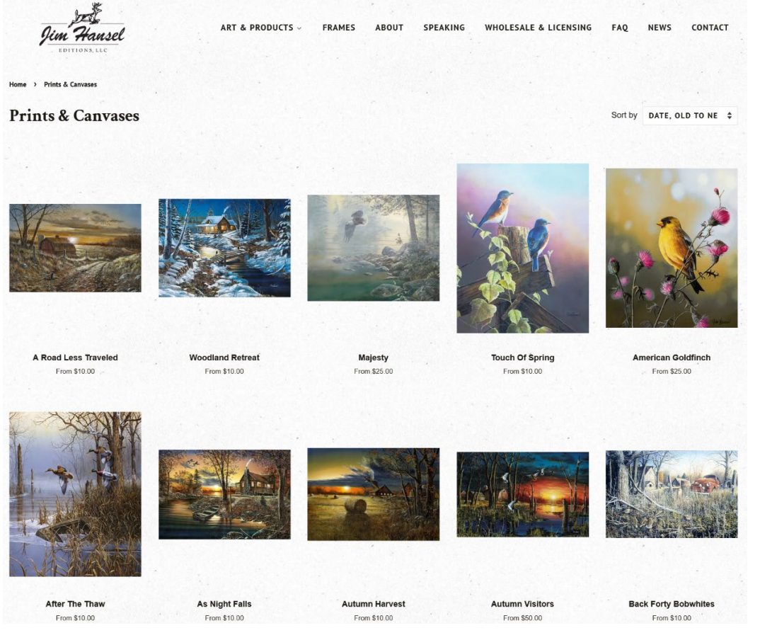 JIM HANSEL PRODUCTS - PGPrints