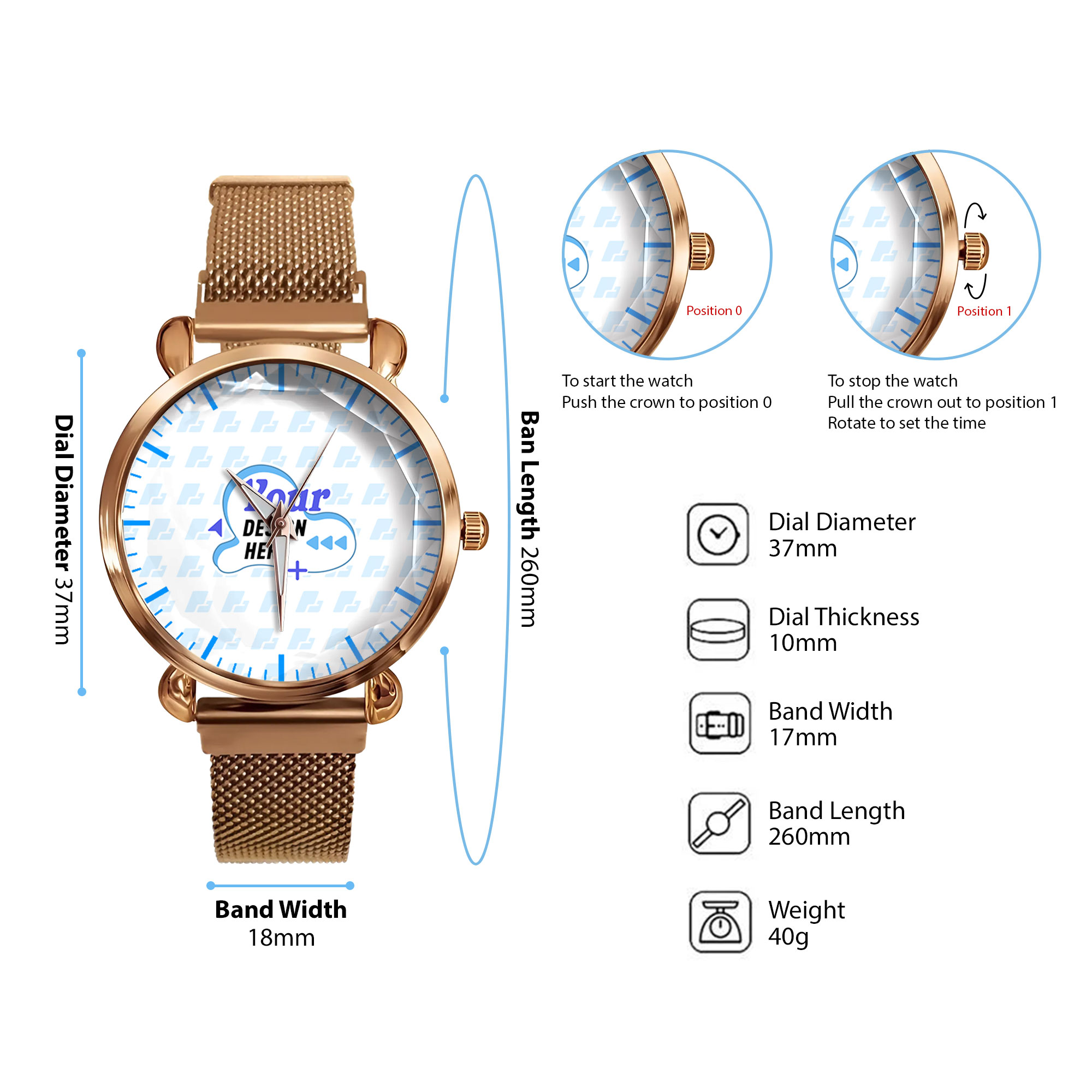 Snoopy Peanuts Mesh Strap Watch – Quartz Comic Style - CruzeOn